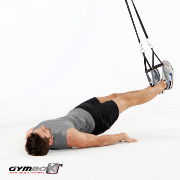 Suspension Training Ischiocrural exercise for the legs