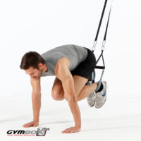 Suspension Training Assisted Crunch Side ab exercise